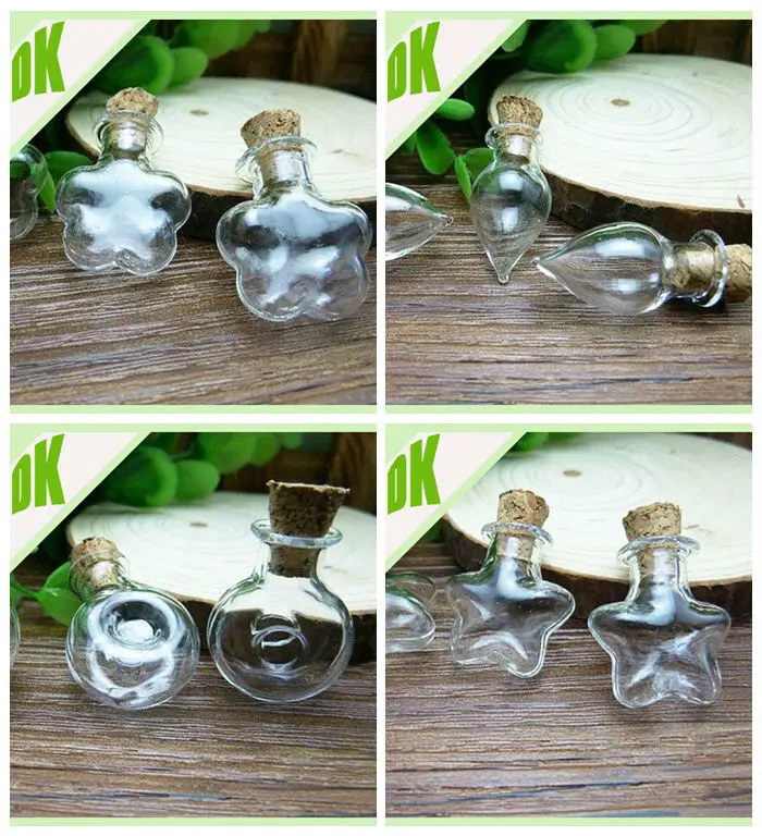 Amber Mini Multi Typed Shaped Bottle Vilas 2ml Small Glass Bottles ...