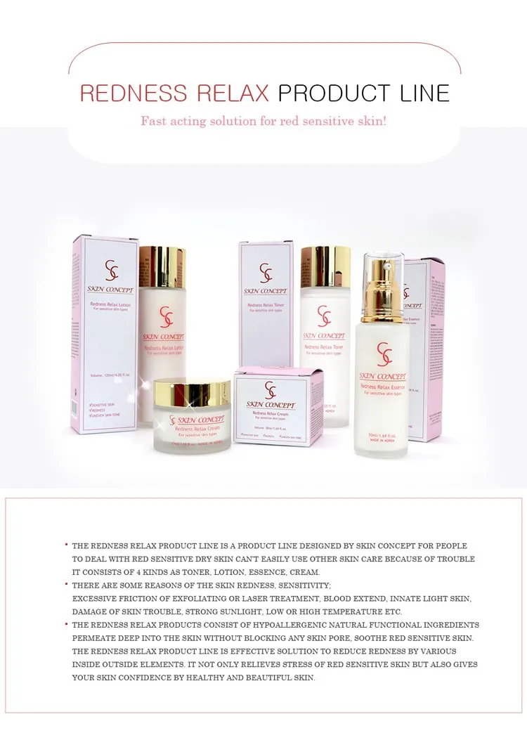 [skinconcept] Redness Relax Lotion For Red Sensitive Skin Care Natural ...