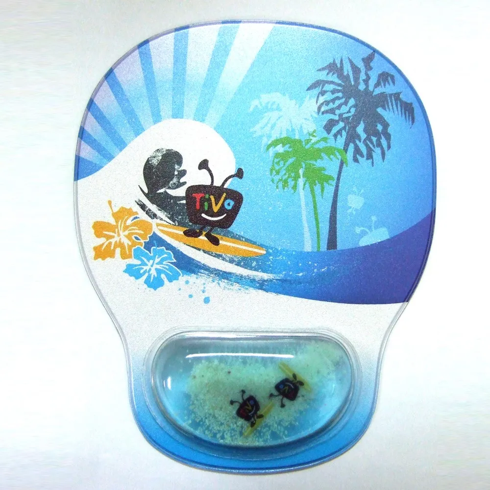 PVC Mouse Pad with Wrist Rest - Perfect Souvenir Gift