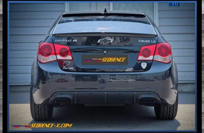 [sequence] Chevrolet Cruze - Rear Diffuer (no.3242) - Buy Chevrolet ...
