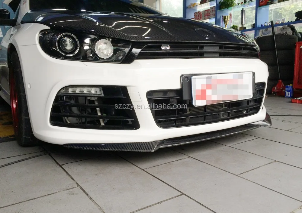 Jc Style Carbon Fiber Engine Hood Bonnet For Vw Scirocco R Look - Buy ...