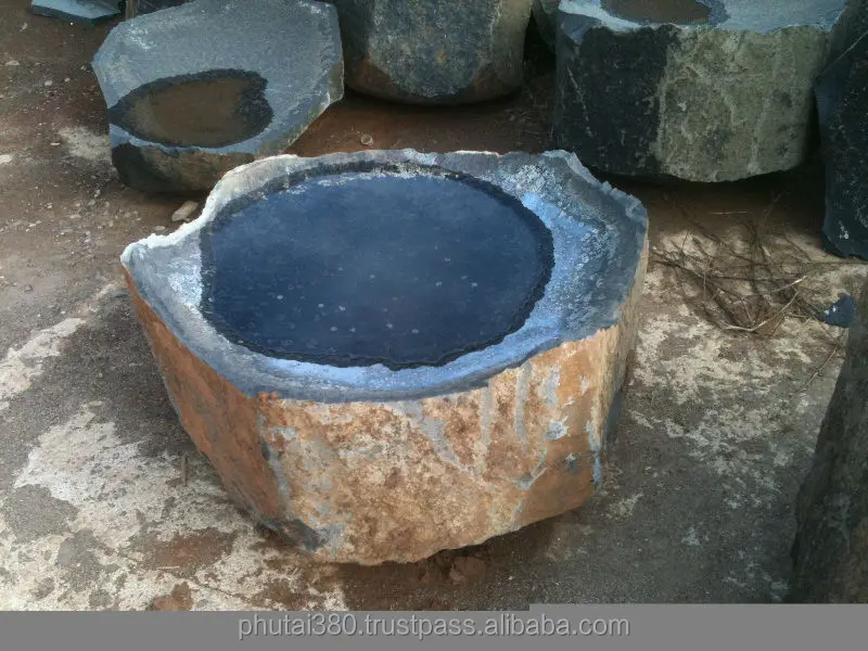 Basalt Block-step Top Sawn Or Flamed And Natural Skin - Buy Basalt ...