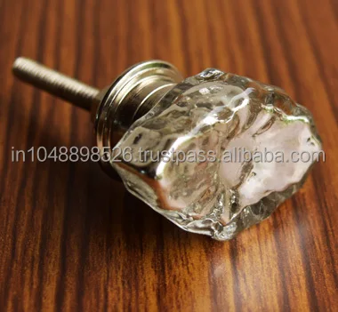 High Quality Decorative Glass Knobs With Hand Crafted Back Plate Furniture Handles & Knobs ...