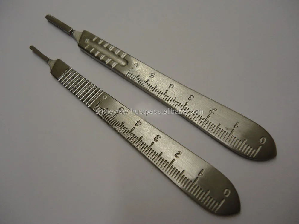 Beaver Type Scalpel Handle For Micro Blades 130mm Surgical And Medical ...