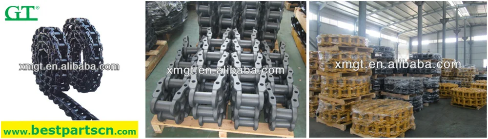 Track Chain With Track Shoe Fiat Allis Fl4,37 Elements Complete With ...