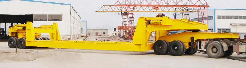 80 Ton Heavy Duty Lowboy Truck Dolly Semi Trailer for Sale