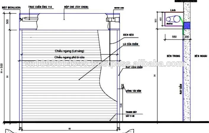 Overhead Coiling Door Details