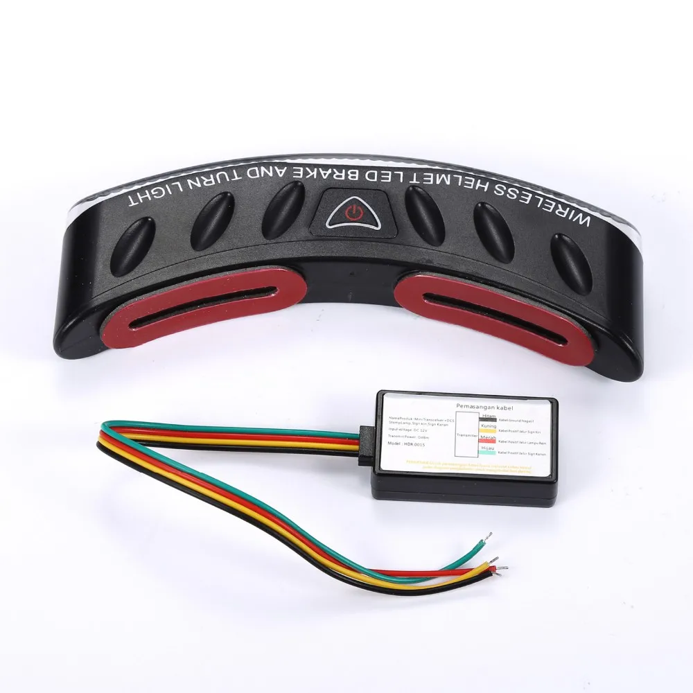 Motorcycle Helmet Light Kit - Brighter LED Brake Lights