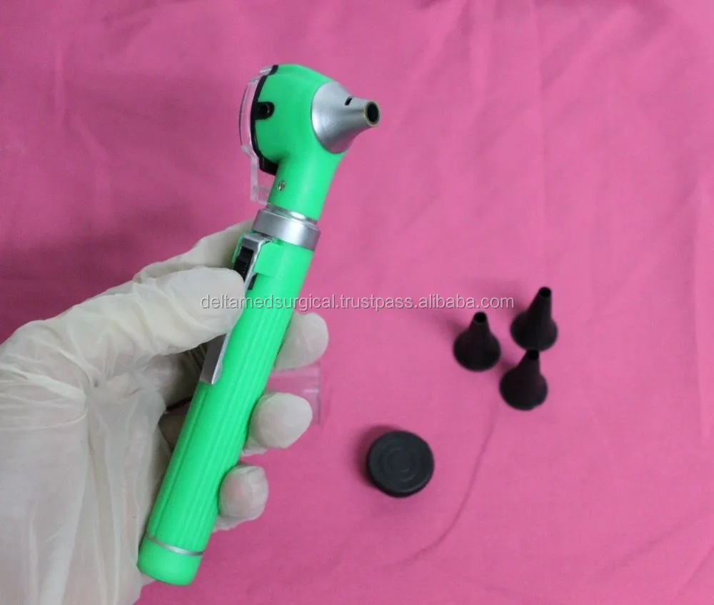 Led Fiber Optic Otoscope Tuning Fork C128 Taylor Hammer Diagnostic Ent ...