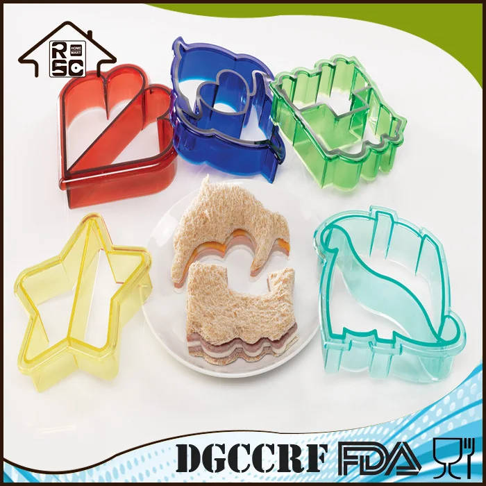 Food Grade Sandwich Cutter,Plastic Sandwich Cutter Bread Cutter ...