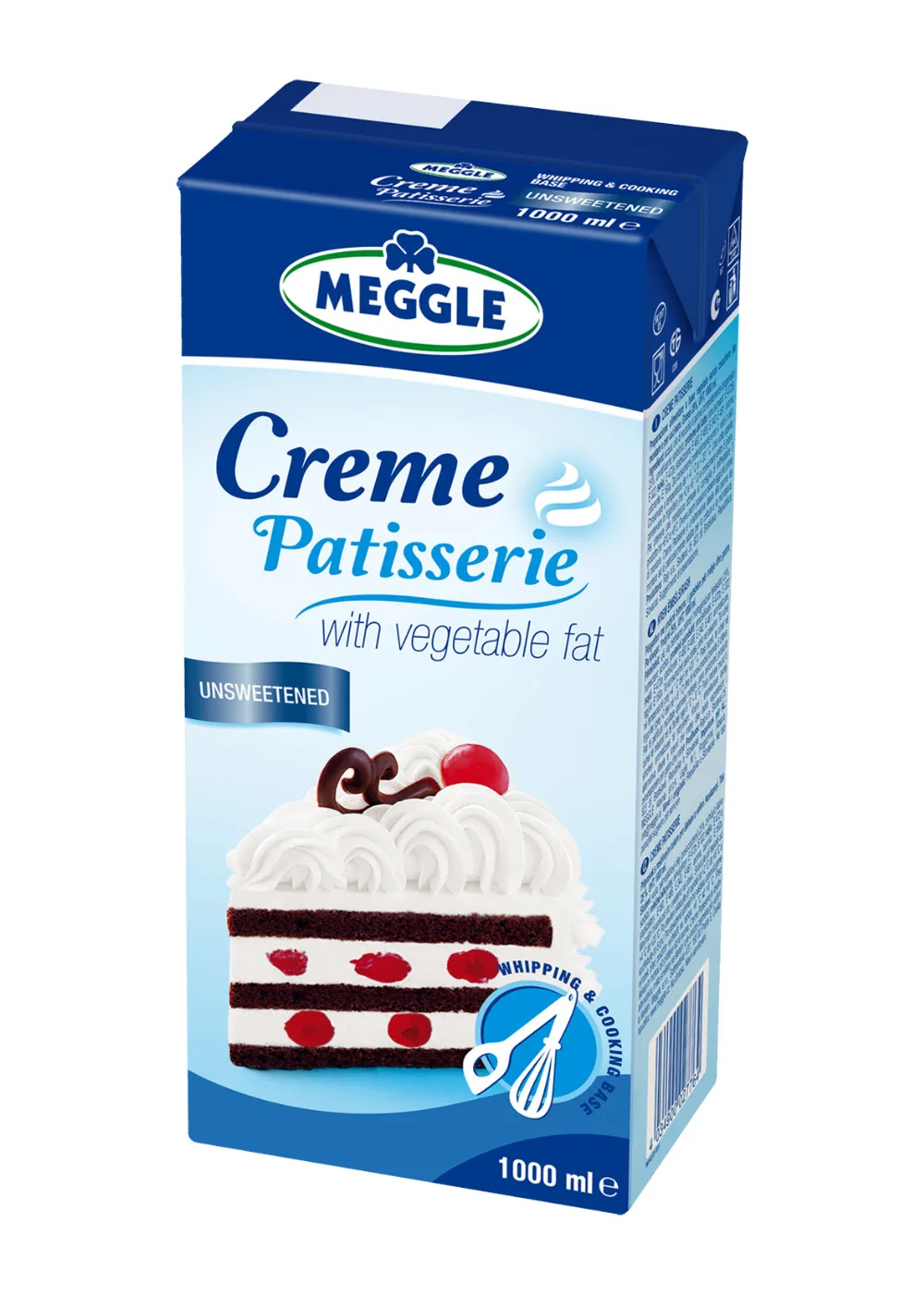 Meggle Non Dairy Whipping Cream Unsweetened - Buy Cream,Whipping Cream ...