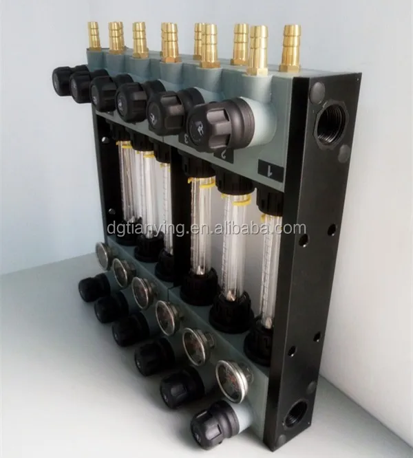 Injection Mould Water Manifold 3 In 3 Out Standard Control Factory ...