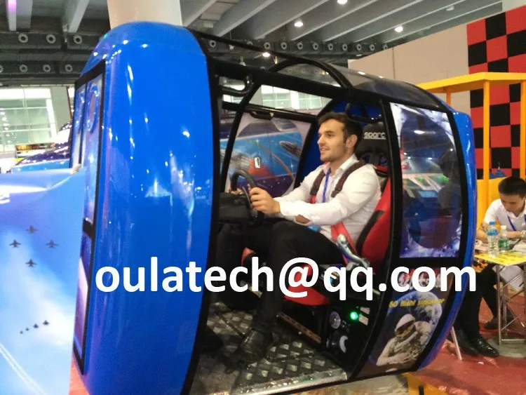 Best Interactive 360 Degree Flight Simulator Capsule For Driving ...