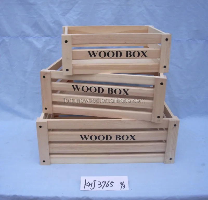 Wooden Box For Packing Fruit And Vegetables - Buy Wooden Box,Wooden Box ...