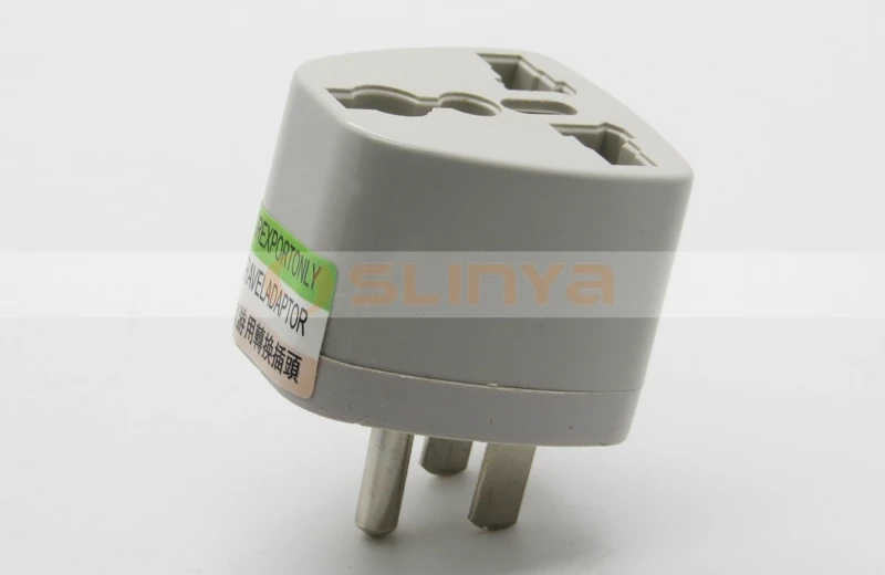 Universal Travel Power Plug To Usa Ac Plug Adapter ( 3-pin ) Electrical ...