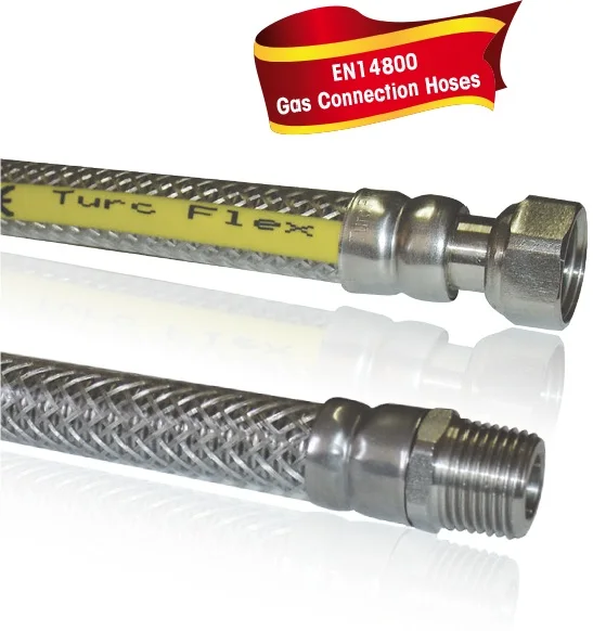 1/2''- 1/2'' Flexible Metal Hoses For Natural Gas- 50 Cm - Buy 1/2''- 1 ...