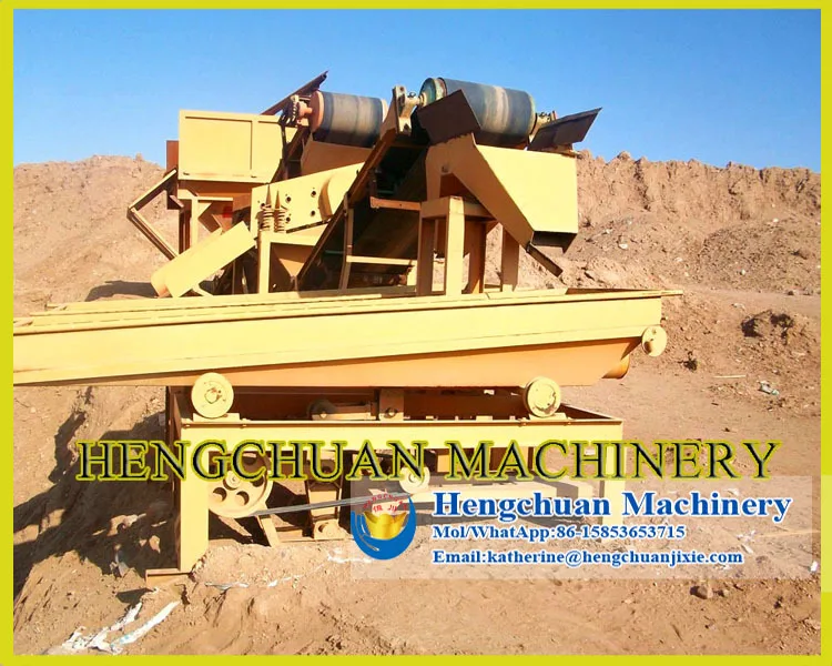 Hengchuan High Recovery Rate Gold Dry Washer With Blower - Buy Dry Gold ...