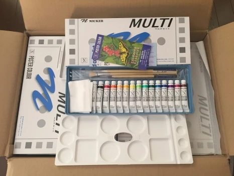 Watercolour Painting Nakagawa-Gofun Japanese Artists' Paint Pigment