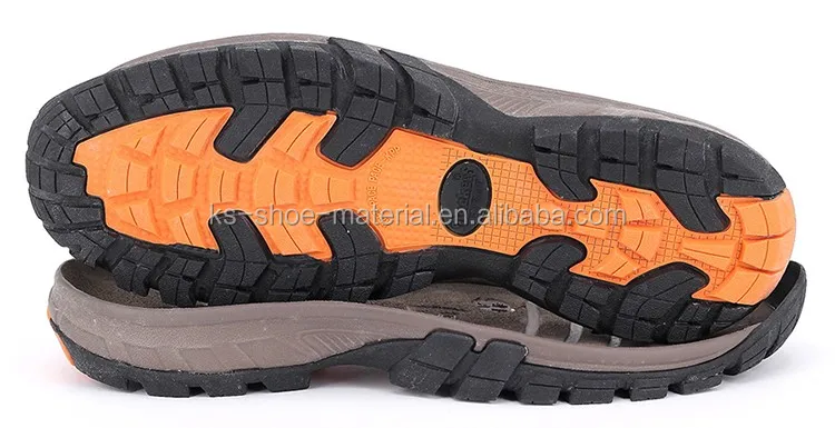 Hiking Boot Soles Rubber Material 35#-45# One Color And Welt Craft ...
