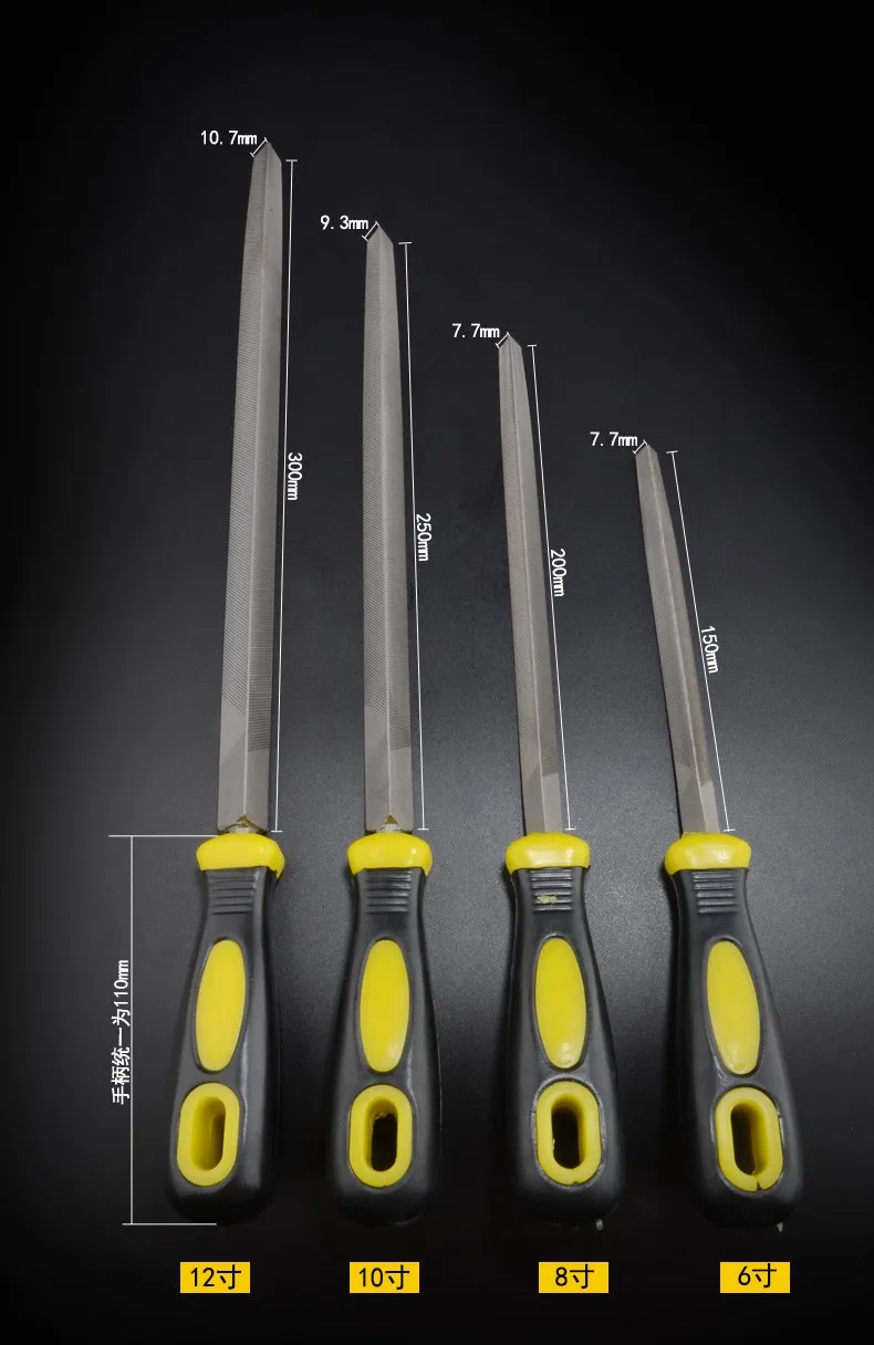 Types Of Hand Files Triangular Steel Files - Buy Heavy Triangular File ...