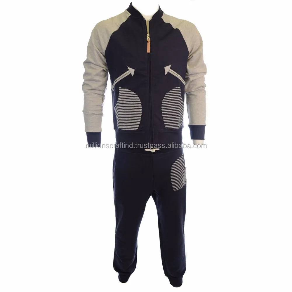 Latest Design Sports Mens Sport Tracksuit Fleece Track Suits Color Pink ...