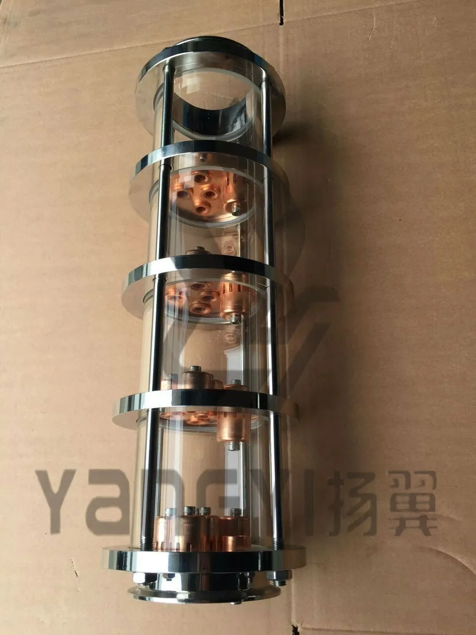 Glass Distillation Column Moonshine Stills With Copper Bubble Plate For ...