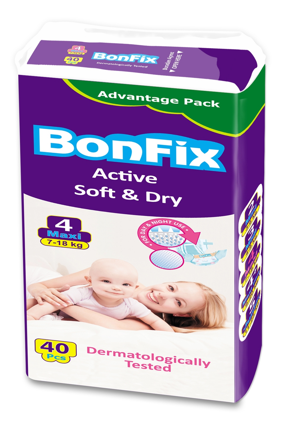 Bonfix Cotton Baby Diaper Nappies In Turkey - Buy Baby Diaper ...