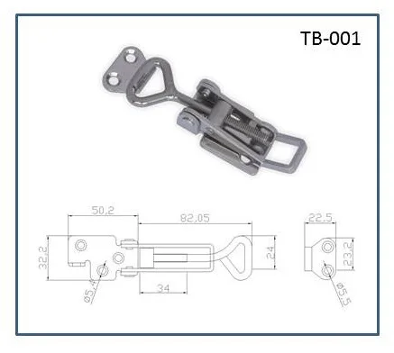 Stainless Steel Catches,Heavy Duty Adjustable Toggle Latch Draw Latch ...