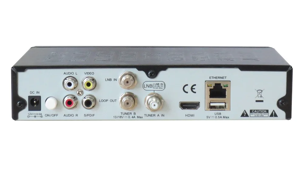 Enigma2 Linux Zgemma H.2s - Dual Core Satellite TV Decoder