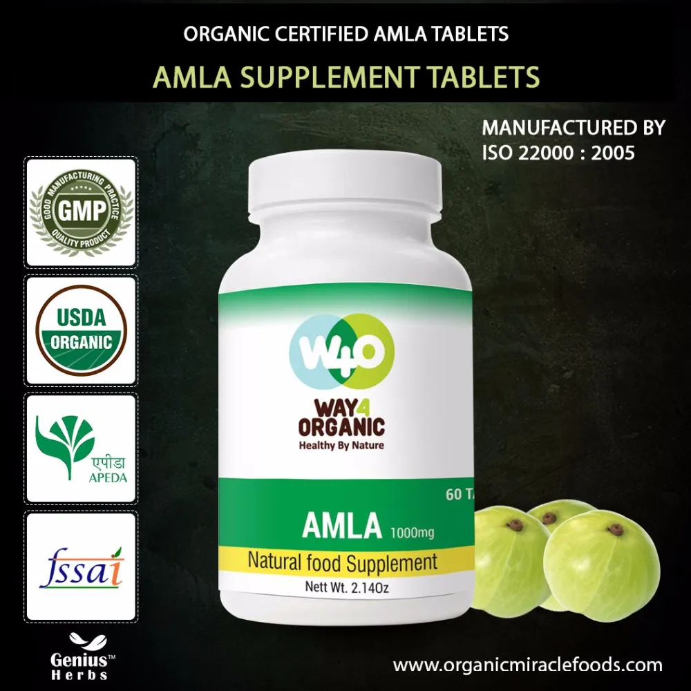 The Natural Indian Amla Tablets - Buy Slimming Capsule,Vitamin Tablets ...