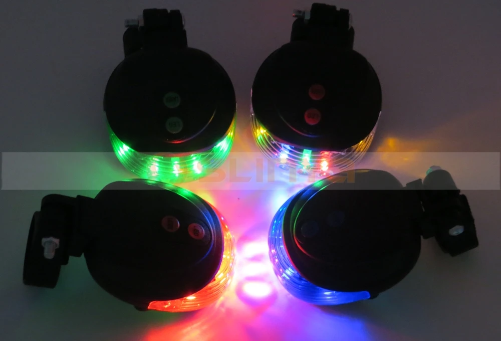 Fog Rain Road Security Indicator Dual Laser Beam Color Led Bicycle Rear ...