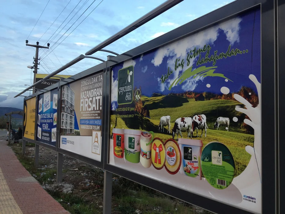 New Outdoor Advertising Billboard with Scroller - PARYA METAL