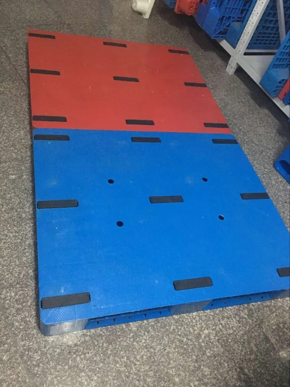 China Pallet Factory 1200x1000 Blue Heavy Duty Food Grade Hygienic ...