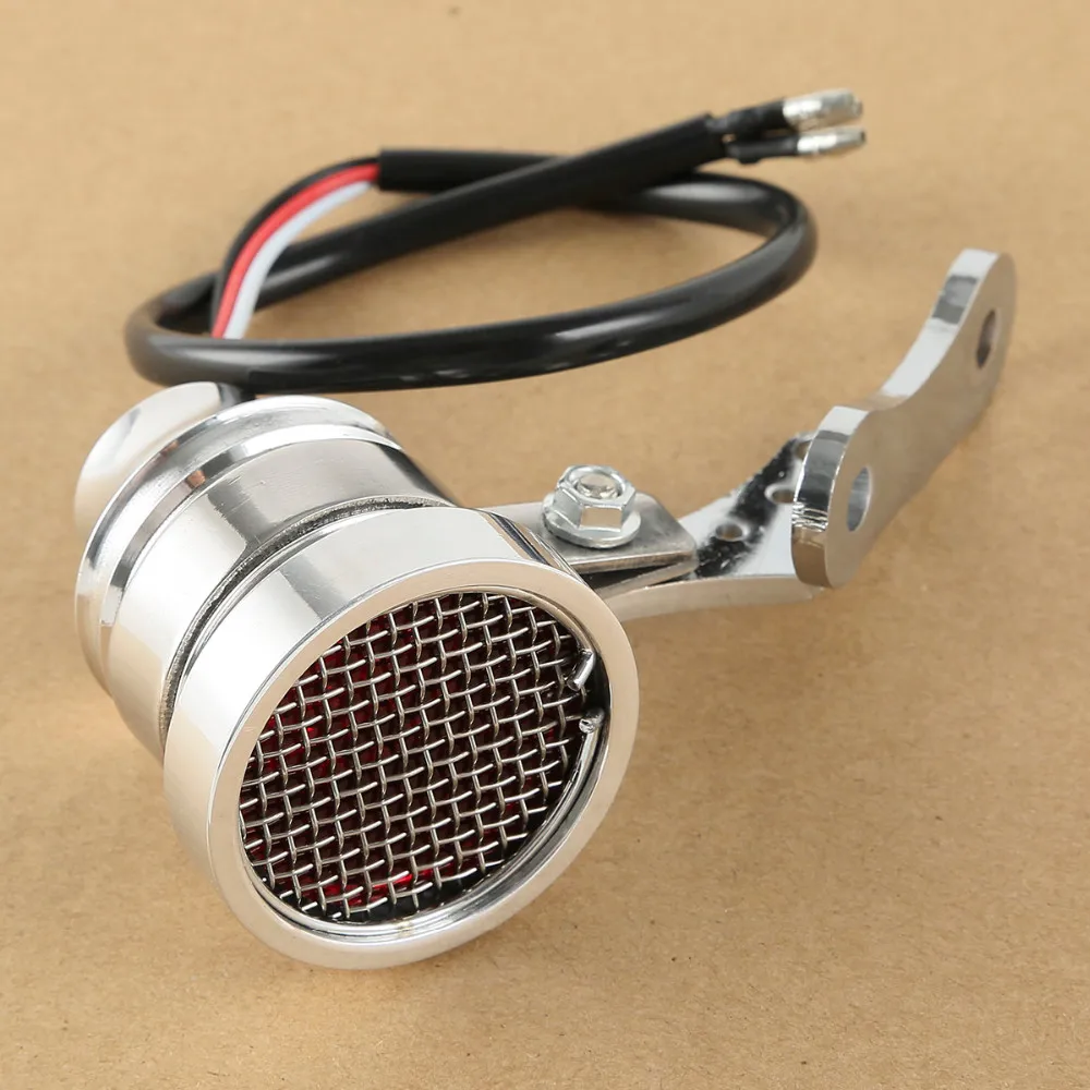 Motorcycle Chrome Led Custom Tail Light For Cafe Racer Chopper - Buy ...