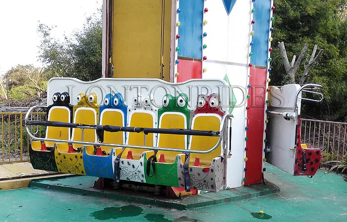 Amusement Park Best Rides Frog Hopper Drop Tower Kiddie Games Frog ...