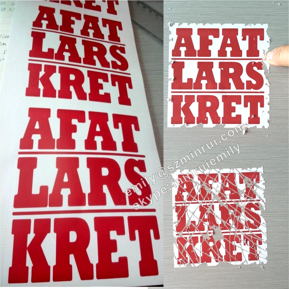 Custom One Color Printed Egg Shell Stickers Graffiti,Permanent Adhesive ...