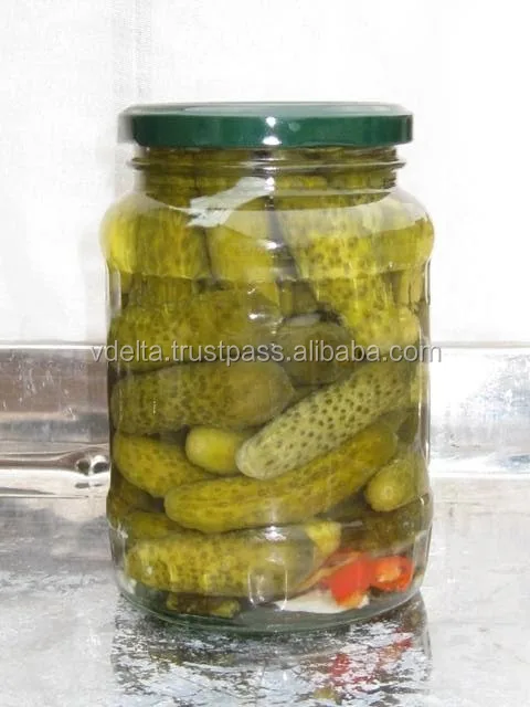 Pickled Gherkin in Glass Jar(id:10478347). Buy Vietnam pickled cucumber ...