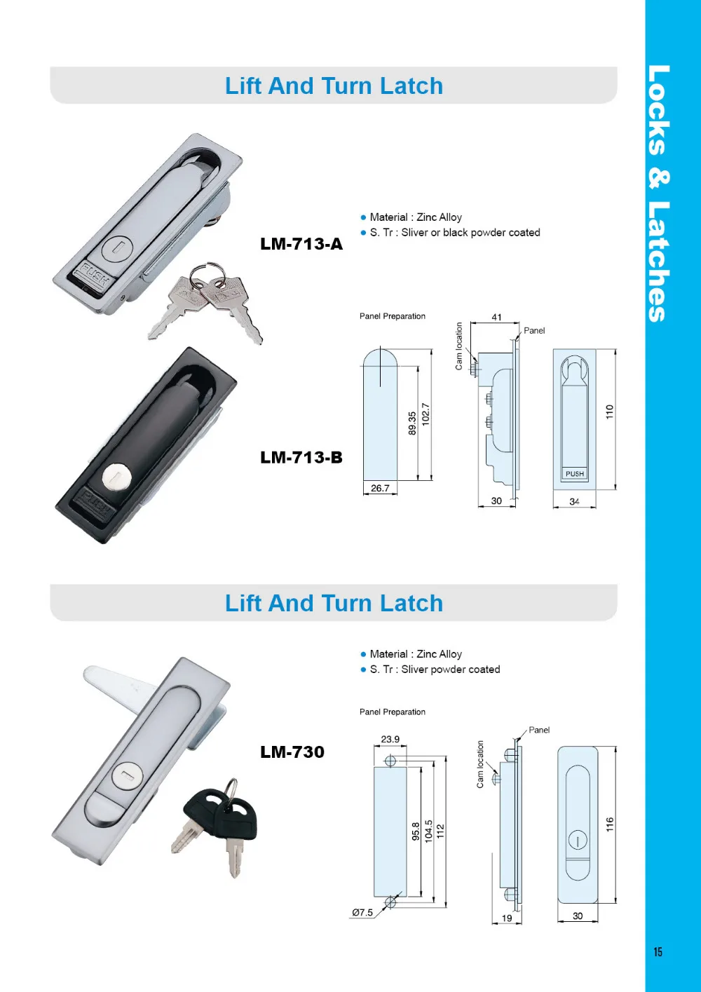 Lm-713-a Electrical Box Power Distribution Boards Swing Handle Cabinet ...