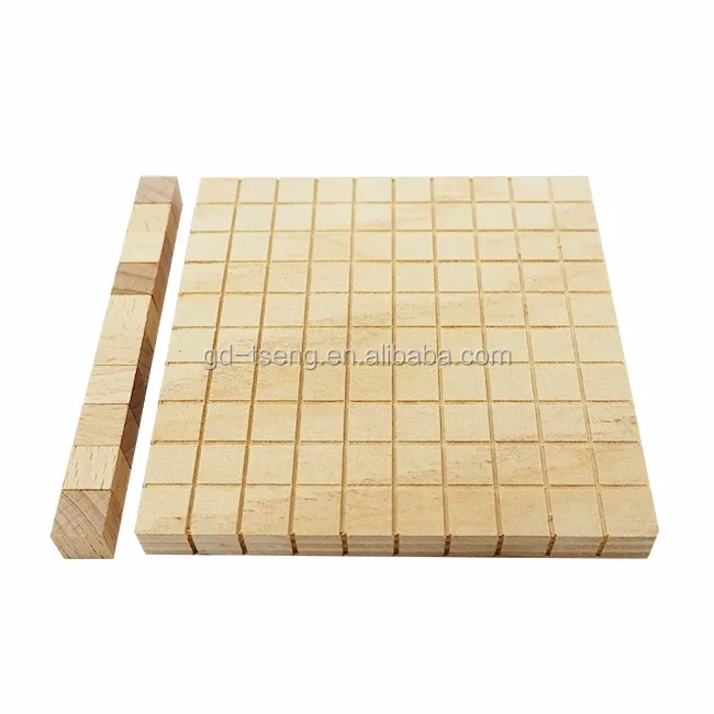 New High Quality,121pcs,Wooden Base Ten Blocks A,Kid Fun Block,Table ...