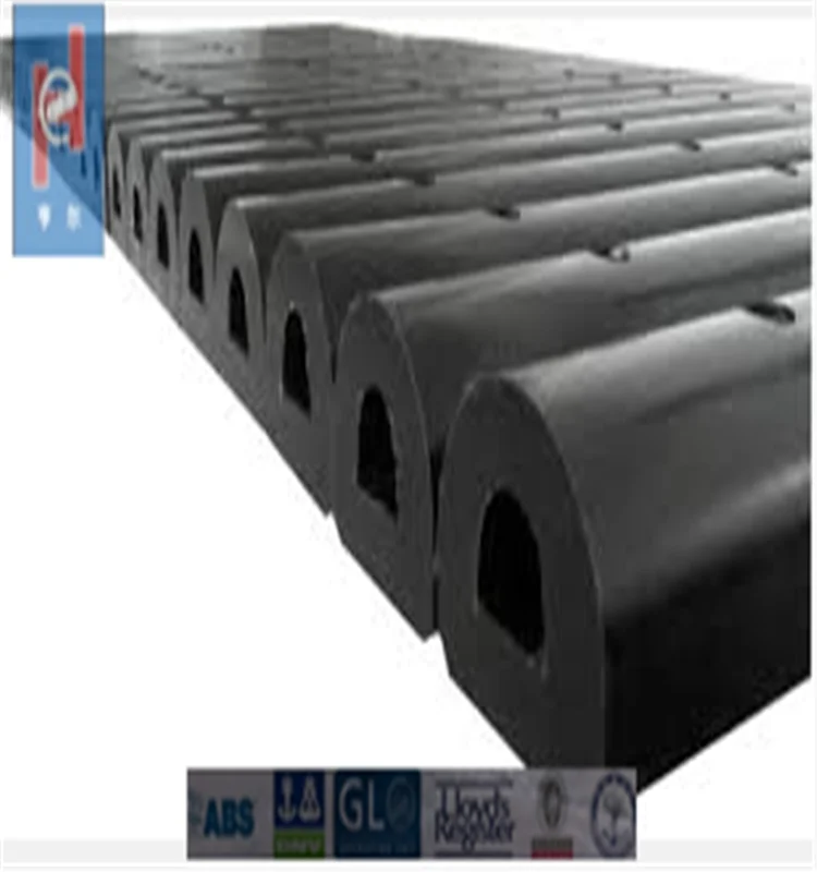 D Shape Rubber Fenders Used For Pier Protection - Buy Marine D Rubber ...