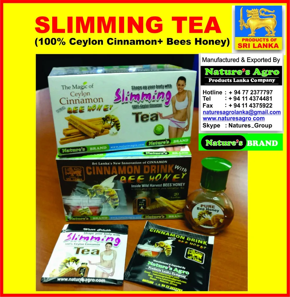Slimming Tea (100% Ceylon Cinnamon With Bees Honey - Buy Easy Slim Tea ...
