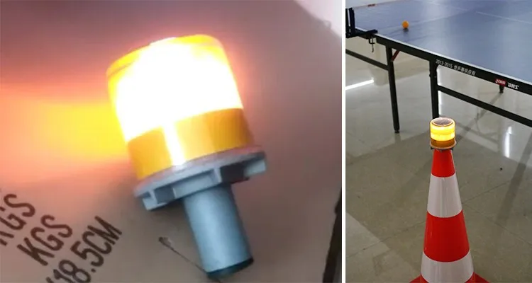 Nokin Blue Blinking LED - Effective Traffic Warning Light