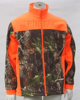 Orange Blaze Camo Hunting Jacket,Softshell Jackets,Jagdjacke - Buy ...