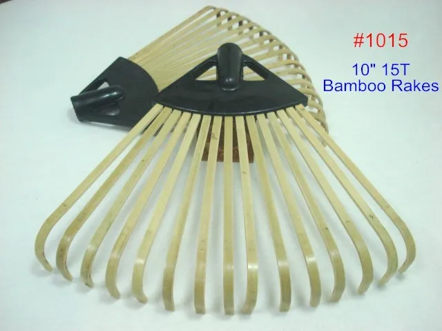 15 Tine Bamboo Rake Garden Rake - Buy Bamboo Rake,Garden Rake Types ...