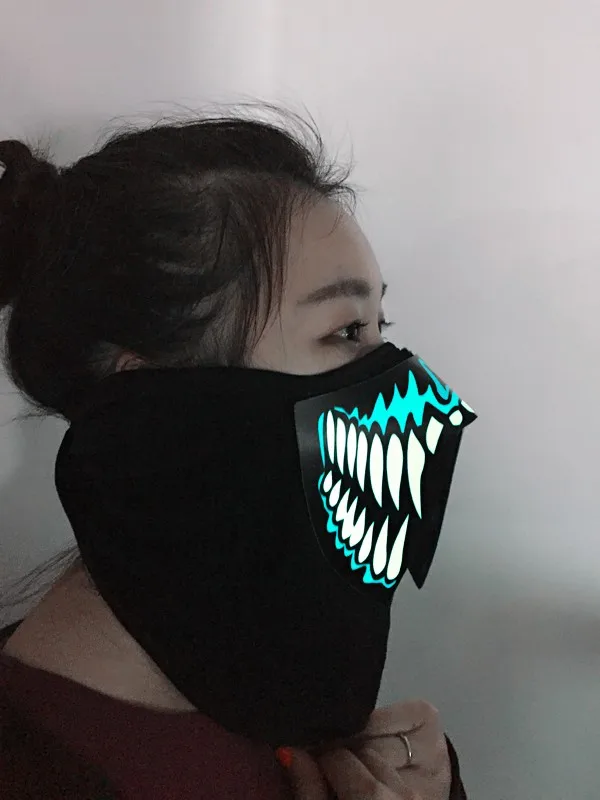 Popular Sound Activated Led Mask,Design Of Party Face Mask - Buy ...