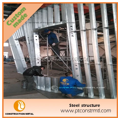 Customized Galvanized Steel Frame For Construction - Buy Galvanized ...