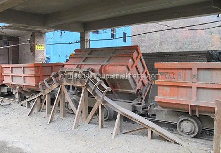 Underground Mining Rail Car - Efficient Side-Dropping Mine Cart