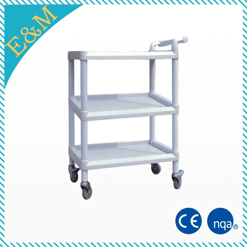 China Cheap Hospital Plastic Utility Trolley, Medical Injection Trolley ...