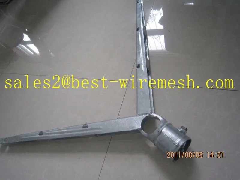 Chain Link Fence Barbed Wire Arms/galvanized Barb Wire Extension Arms ...