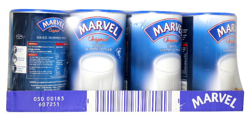 Marvel Original Dried Skimmed Milk 340g - Pack Of 12 - Buy Dried Milk ...